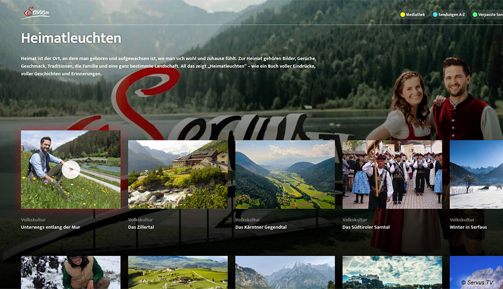 ServusTV startet neues HbbTV-Angebot - auch in Deutschland - DIGITAL ...