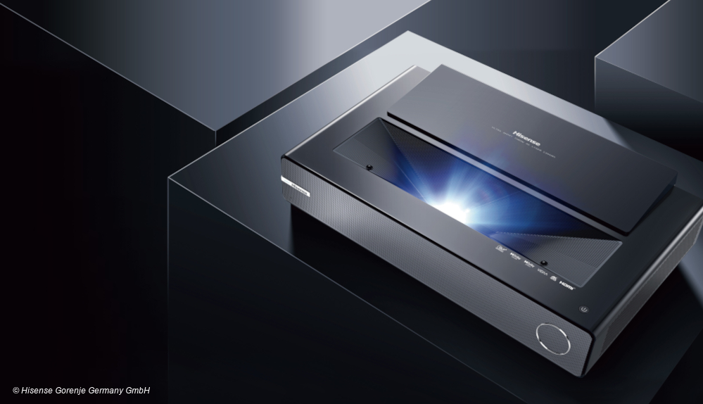 Hisense erweitert sein Laser-TV-Sortiment